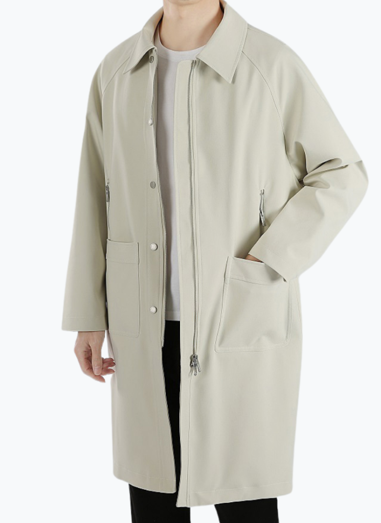 Trench long homme – Manteau Héritage