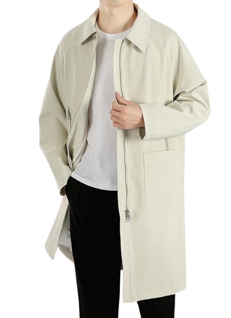 Trench long homme – Manteau Héritage