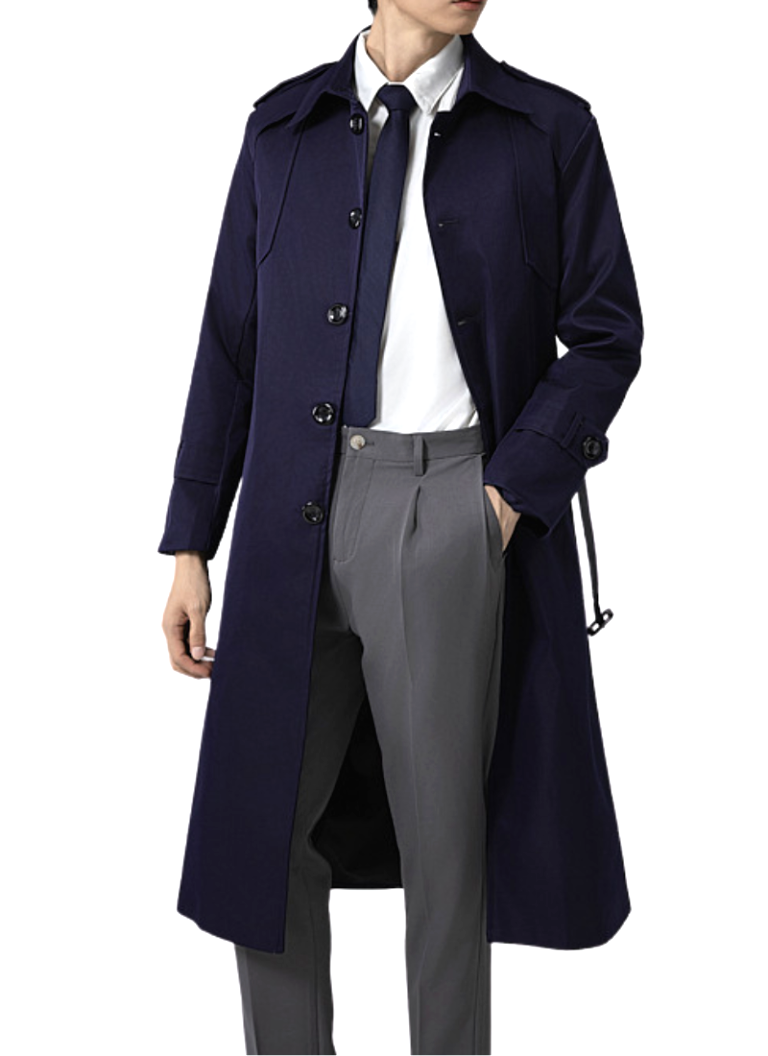 Trench long homme – Manteau Héritage